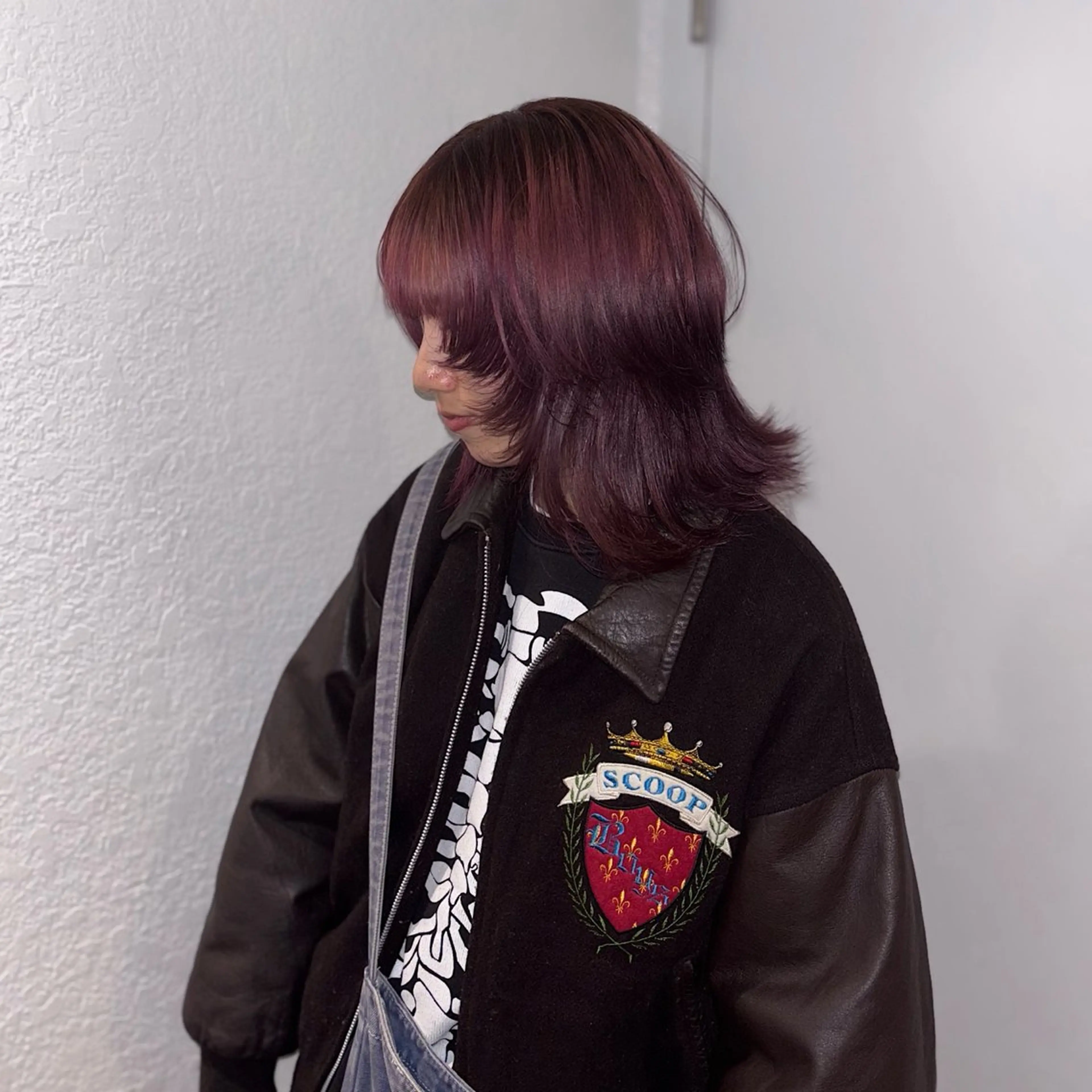 wine red ｜MIRAN stylist(Kelly's Green【ケリーズグリーン】所属)のヘアスタイル・髪型 ...