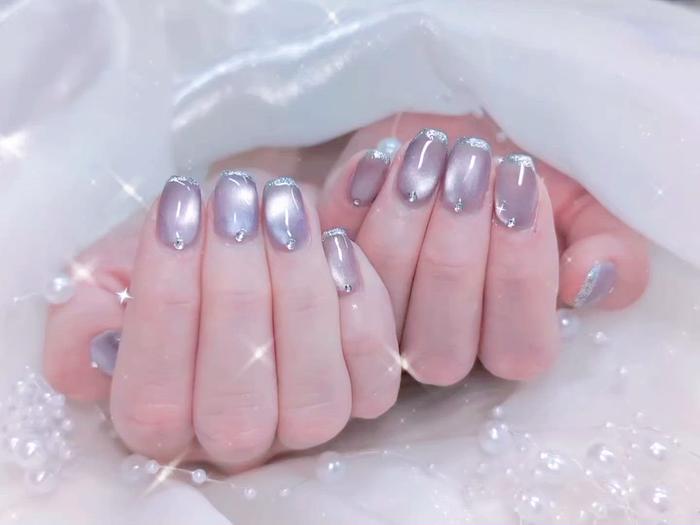 #シンプルネイル #マグネットネイル #ワンホンネイル#ニュアンスネイル#持ち込み#ナイスネイル#キ｜Chouette Nail ...