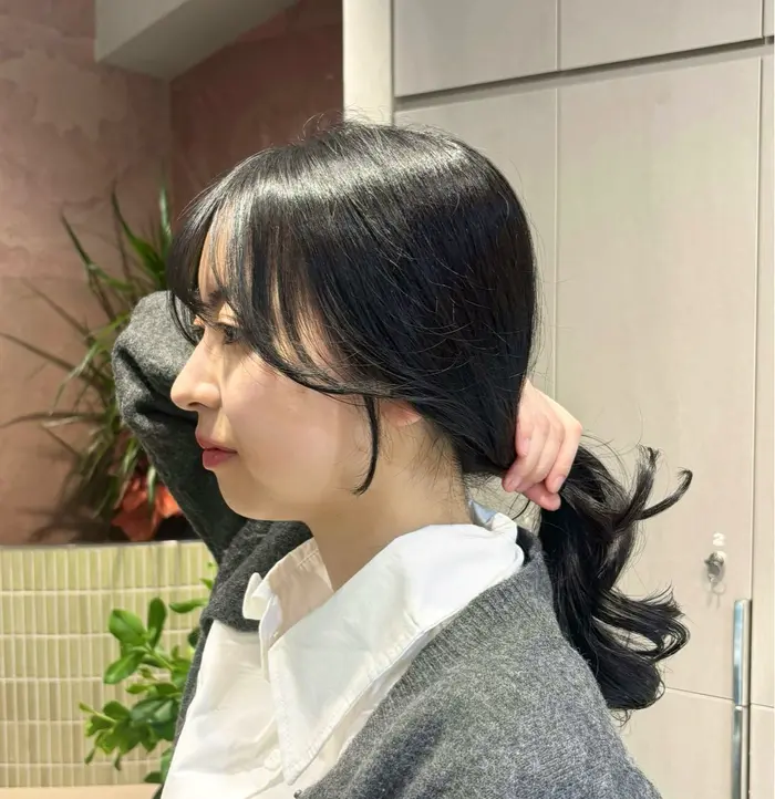 盛れるお顔周りカット️ シースルー前髪｜レイヤー/ 韓国ヘア/月音(Lond ciel所属)のヘアスタイル・髪型(20251225225928 ...