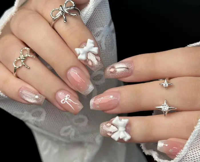 By moonネイル ワンホン/韓国風(by moon Salon所属)のネイルデザイン・アート(20251227190323)｜ミニモ