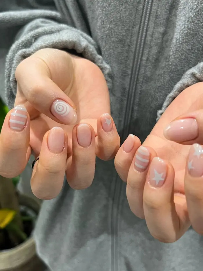GO TODAY SHARE SALON 新宿Gratia店所属・RURU nailのネイルデザイン(20250121100553)｜ミニモ