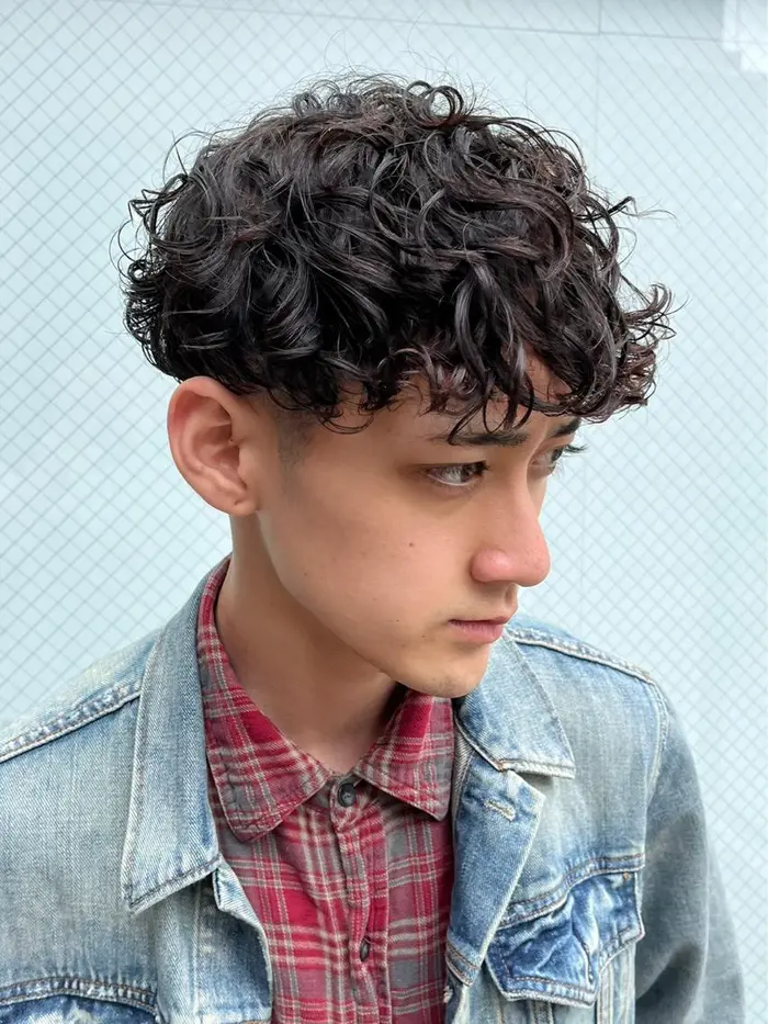 #メンズヘア #メンズパーマ #パーマ男子#メンズミディアム #メンズボブ #ツイストスパイラル ｜fifth天神大名メンズサロン(フィフス ...