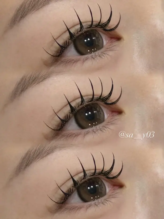 BIND LOCK 80束 D12 / D13 / D13 バインドロックは 持ち、ボリューム、濃｜BOOBEE eyelash所属・山下 紗采のマツエク・まつげパーマデザイン ...