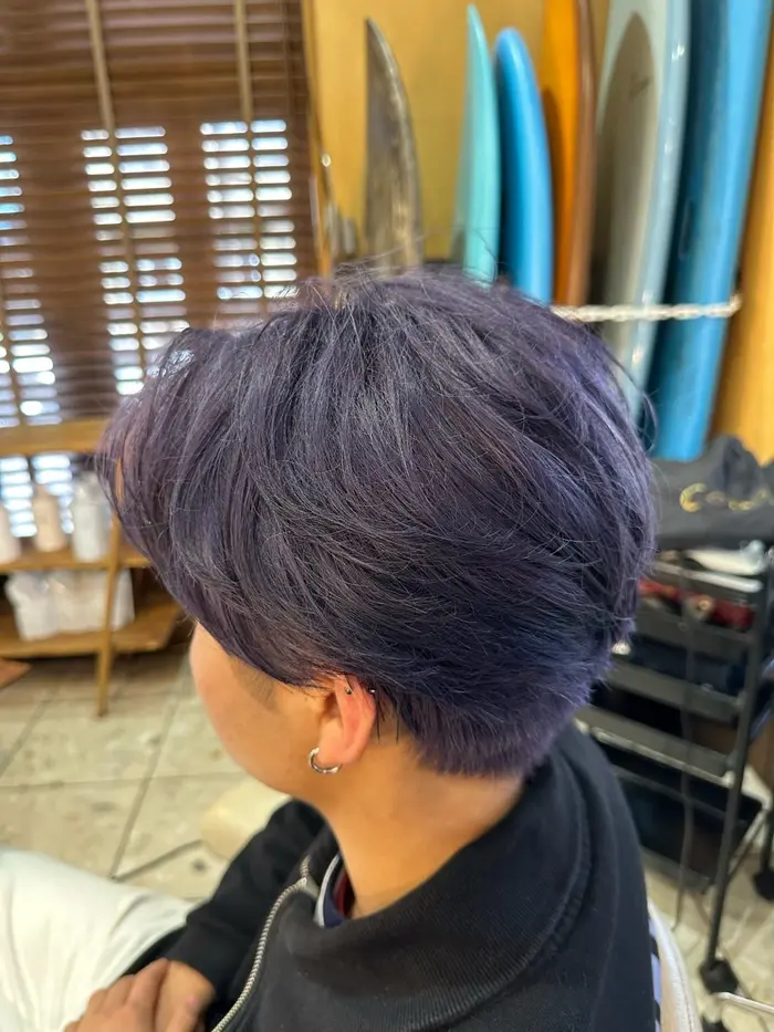 #パープルカラー #ブリーチ #オンカラー｜鎌田 一徳(Conoah spark所属)のヘアカタログ(20250613070801)｜ミニモ