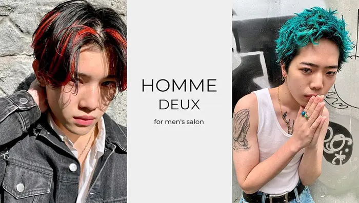 HOMME DEUX所属・HOMME DEUX / HIROTOのメニュー｜ミニモ