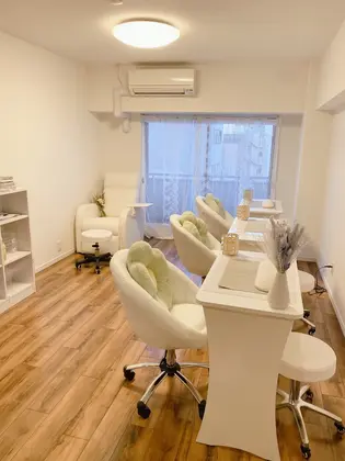 Beauty nail salon store