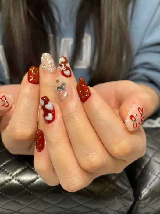 定額ネイル5300円｜美容室Alice kyo(Alice アリス hair nail所属)のネイルデザイン(20241214204819)｜ミニモ